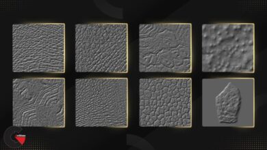 Artstation – 135 Animal Skin Alpha - CGArchives