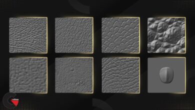 Artstation – 135 Animal Skin Alpha - CGArchives