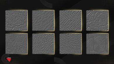 Artstation – 135 Animal Skin Alpha - CGArchives