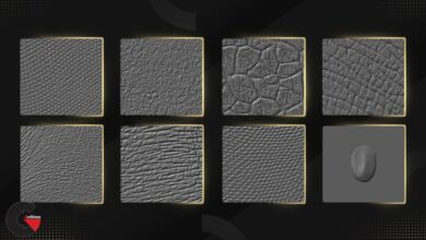 Artstation – 135 Animal Skin Alpha - CGArchives
