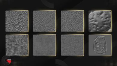 Artstation – 135 Animal Skin Alpha - CGArchives